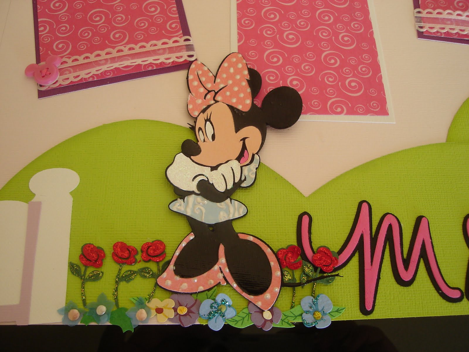 KA LITTLE SCRAP CORNER: Minnie Mouse Layout