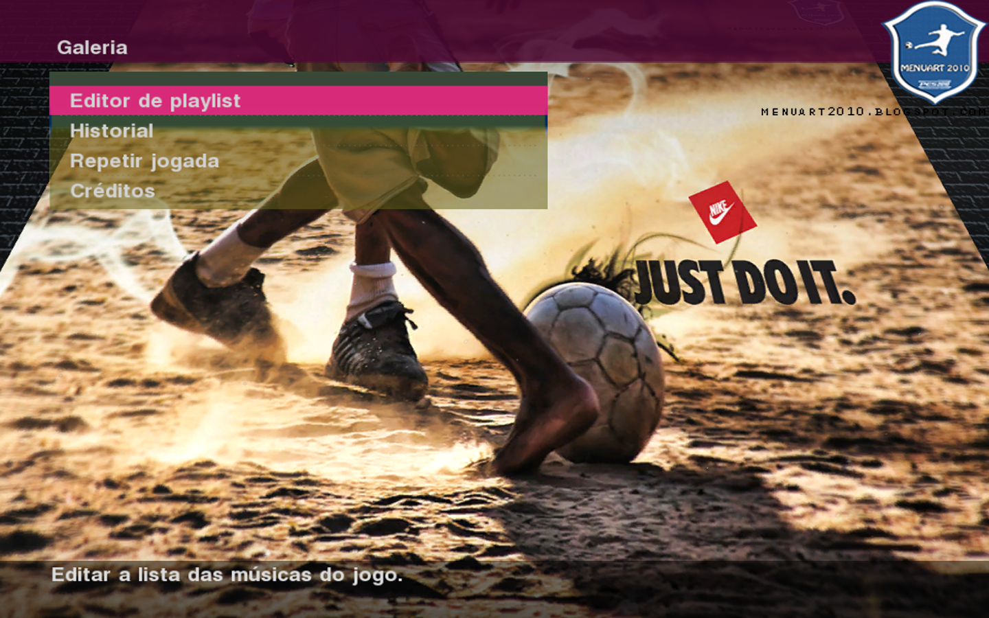 Tudo pra PES 2011: Menus Pes 2010 By Alexandre83