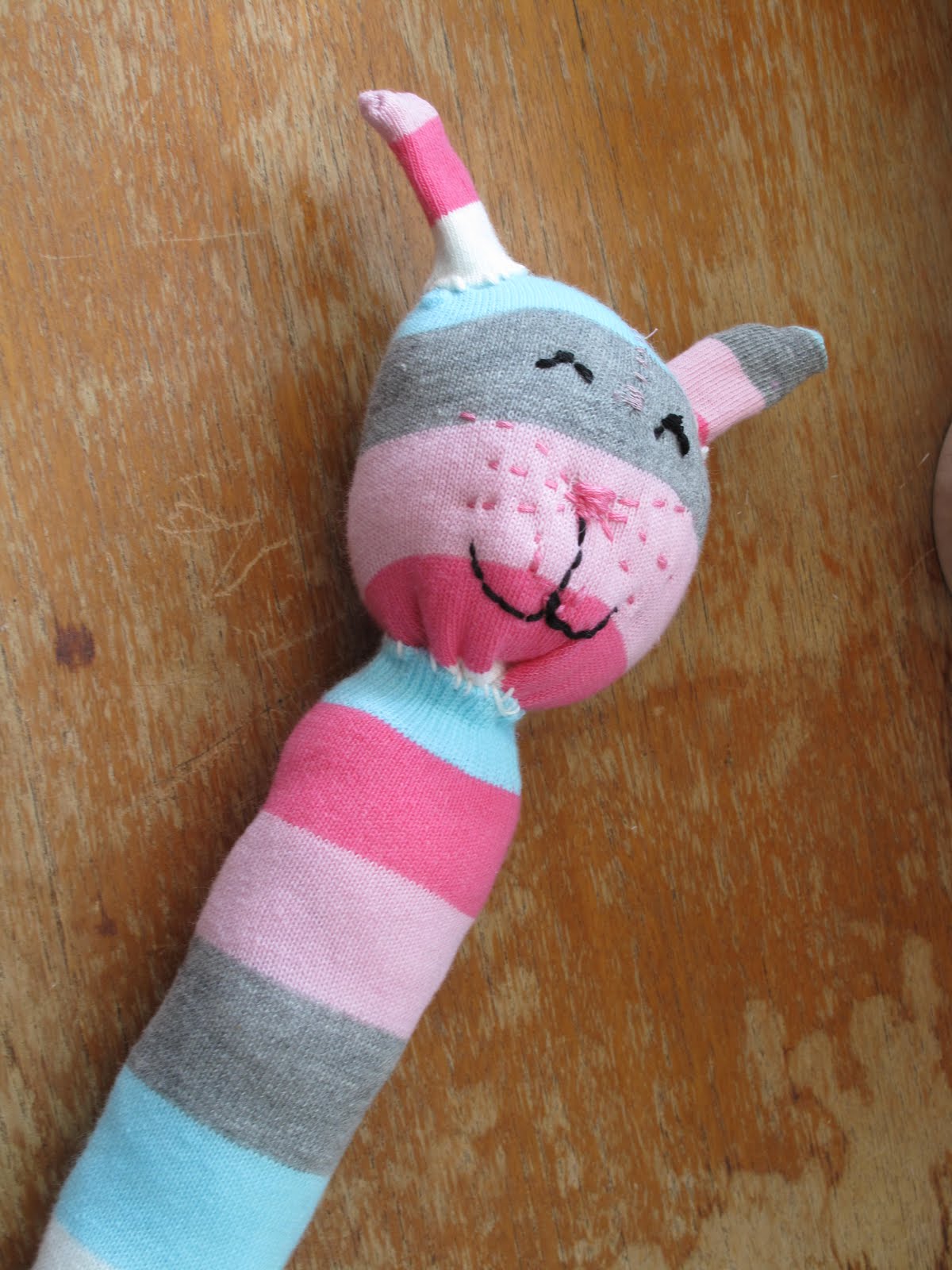 Lizzy Designs: Sock Animals from Homemade by Jill and some new fabric!