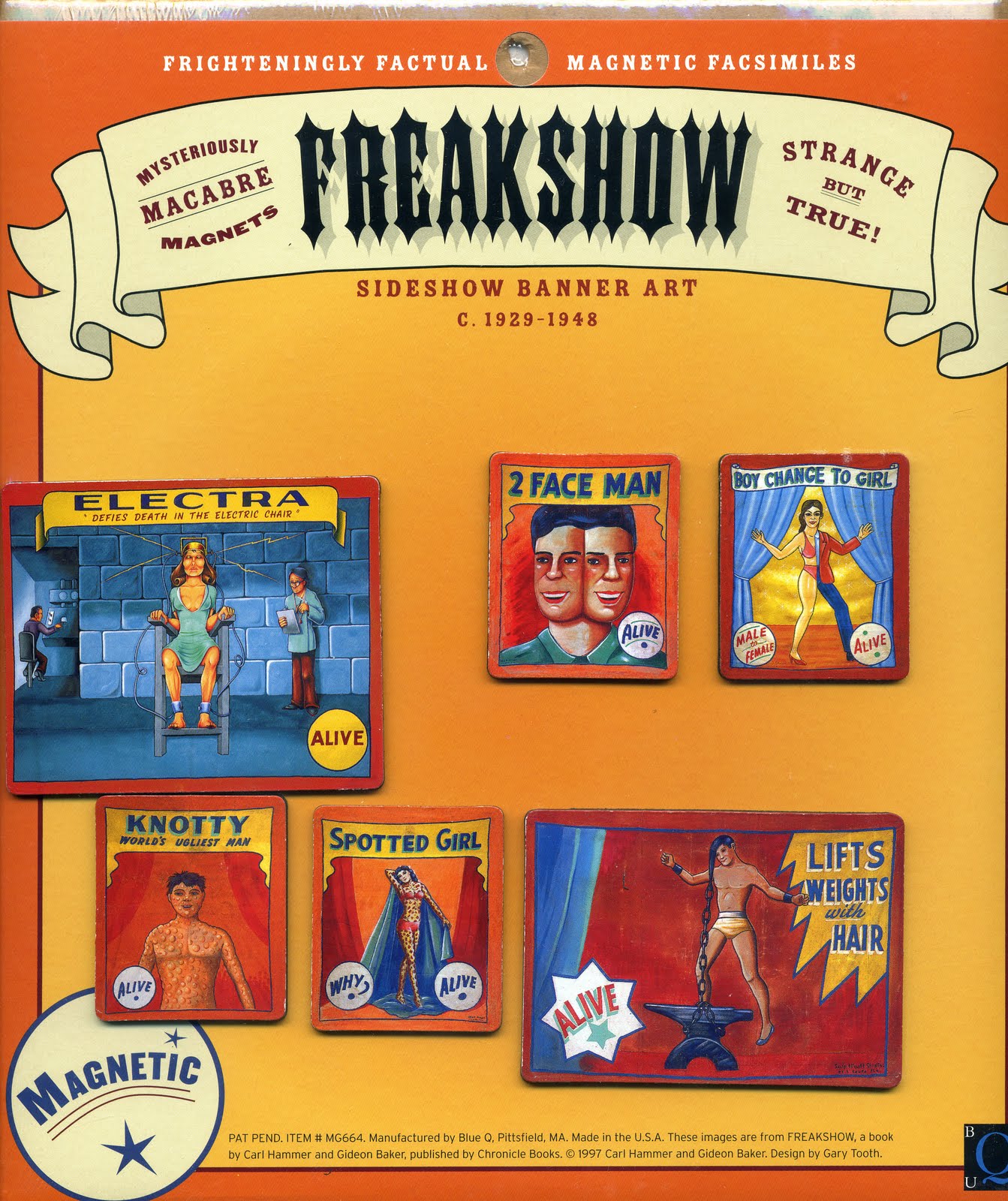 Circuswater Decretive FREAKSHOW Magnets circuswater-decretive-freakshow-magnets