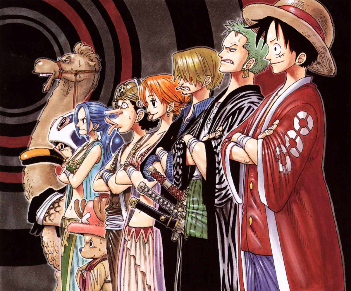 Perdido em Rabiscos: One Piece - Color Walk 3