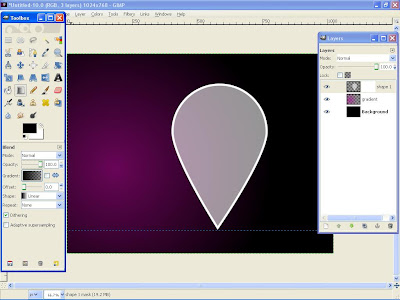 PA BLOG: Gimp Cool Shapes Effect Tutorial