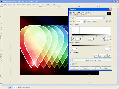 PA BLOG: Gimp Cool Shapes Effect Tutorial