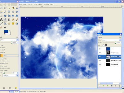 PA BLOG: Beautiful Planet Effect in Gimp Tutorial