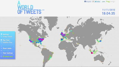 A world of tweets ~ Los tweets en el mundo ~ Curioseando