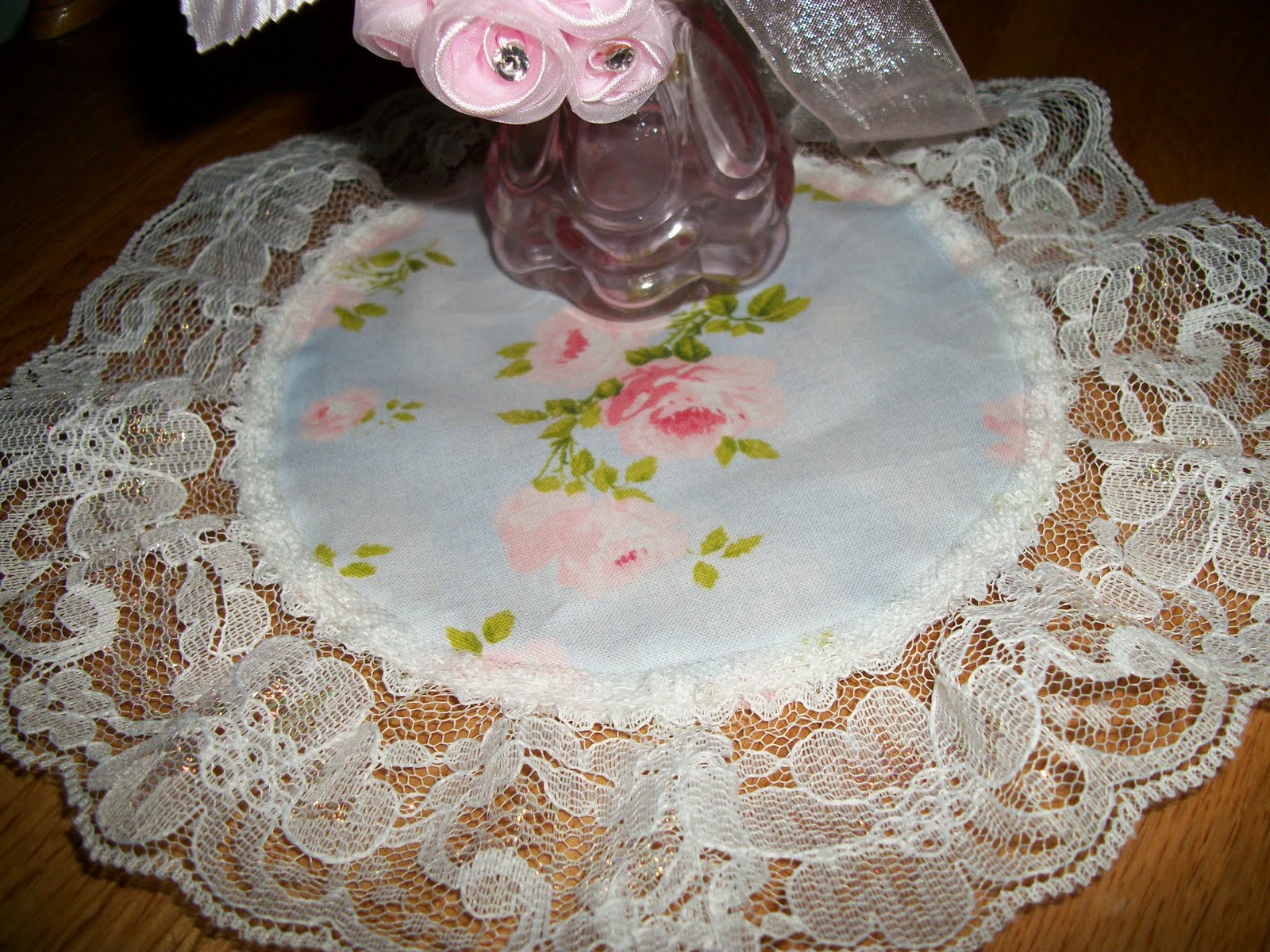 Home Living: Hand Sewn Doily