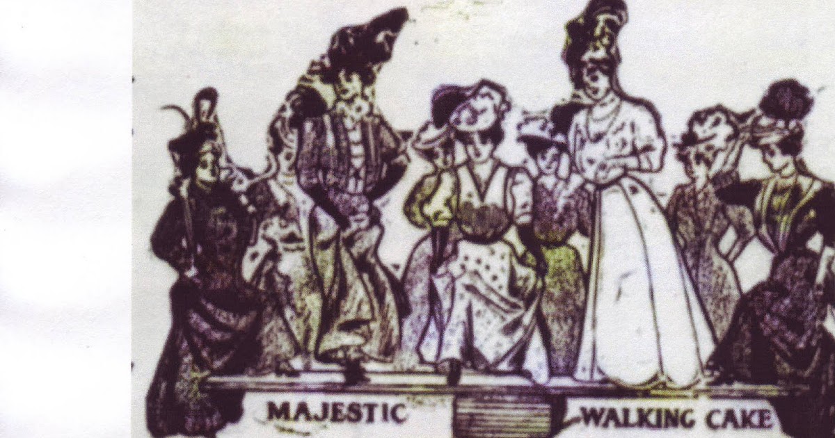 The Old Foodie: A Walking Cake.