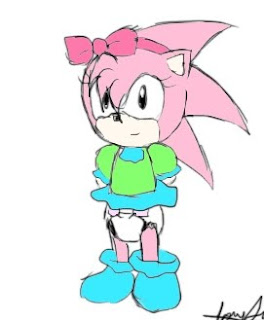 The real Amy Rose: 4.-mis cambios de look