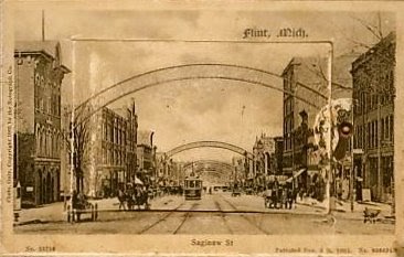 Flint Expatriates: Flint Postcards: Saginaw Street