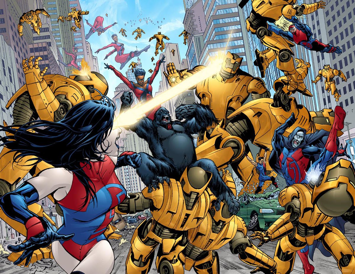 Invincible - Niezwyciężony - Kirkman, Ottley & Co.: Dynamo 5 - wieści z ...