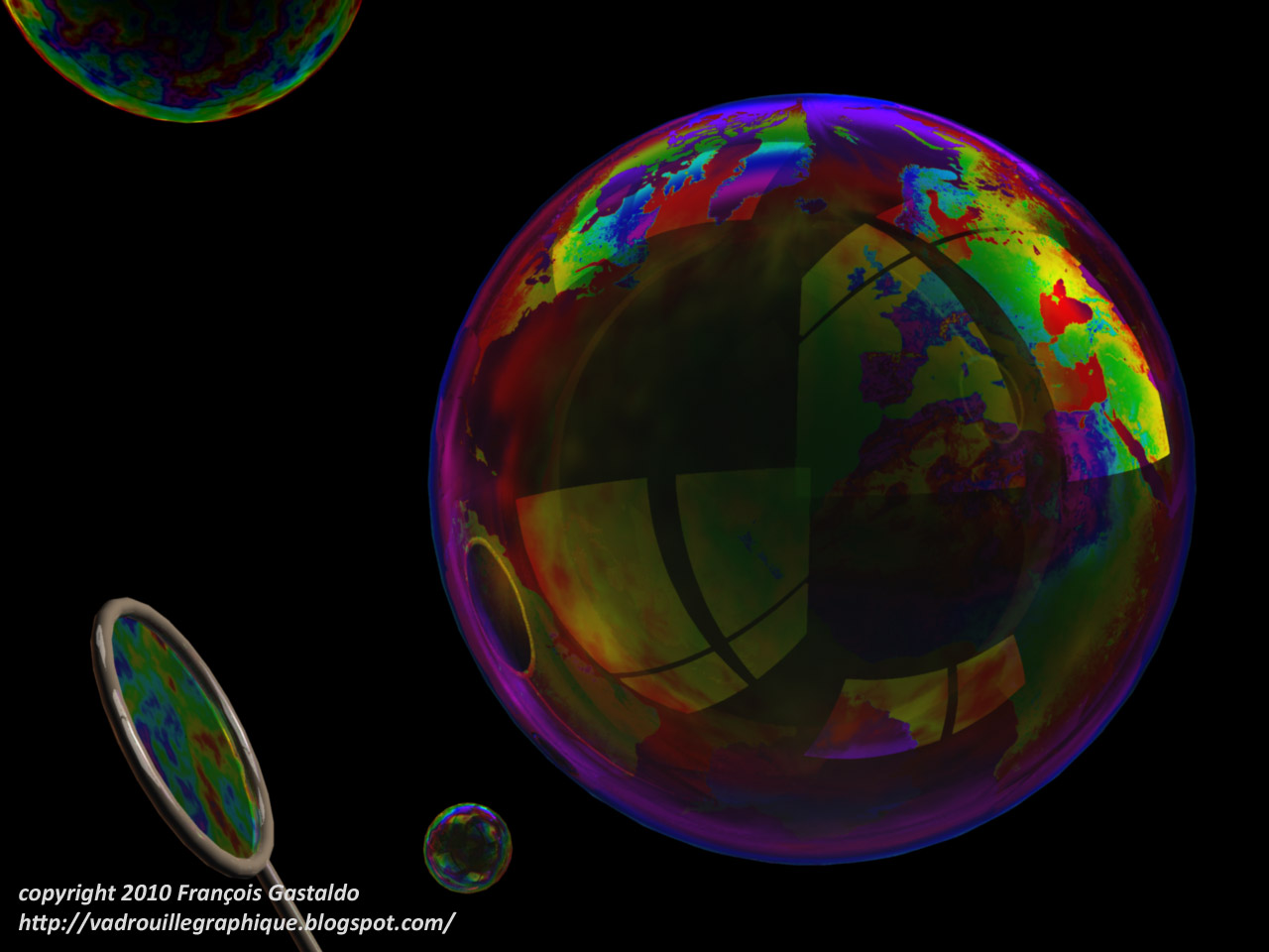 Youpi en vadrouille !: Bubble Shader Compound for Autodesk Softimage