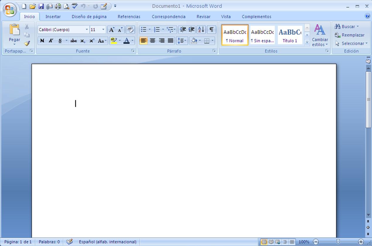 Tutorial basico para Microsoft Word 2007: ¿como iniciar Microsoft Word ...