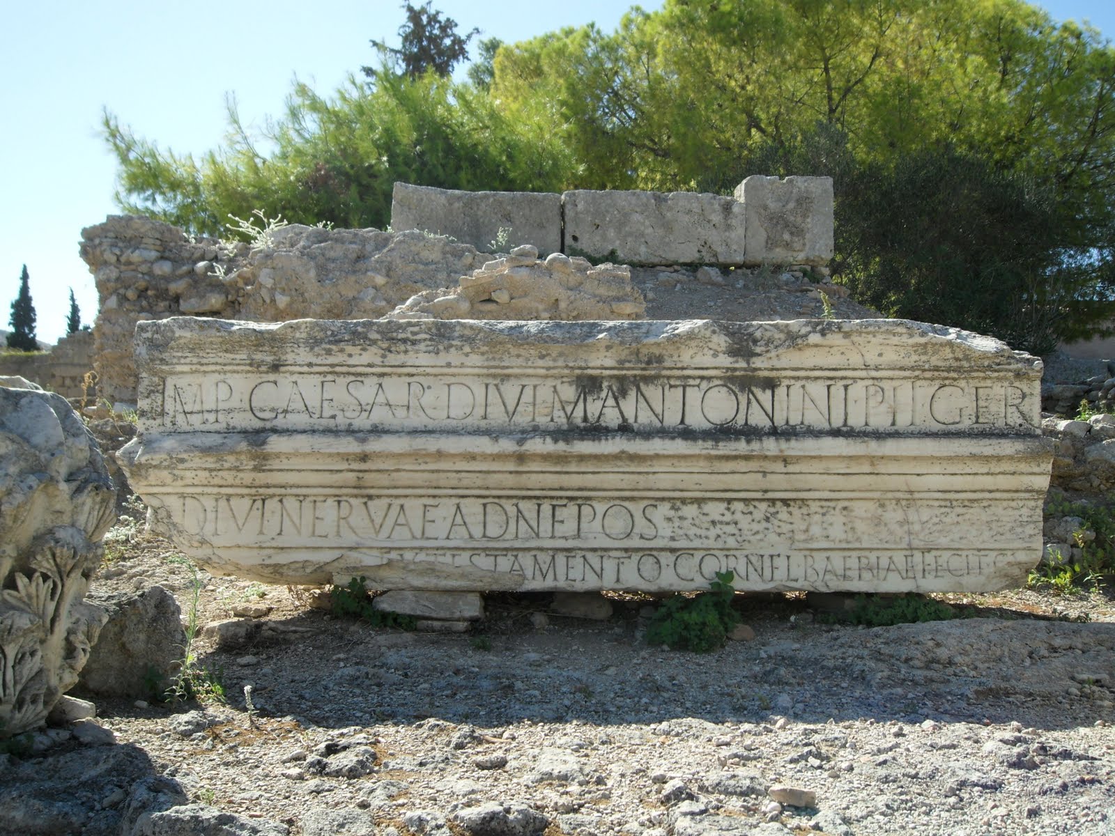 I Love To Tell The Story: Day Six - Corinth, Corinth Canal, Cenchrea