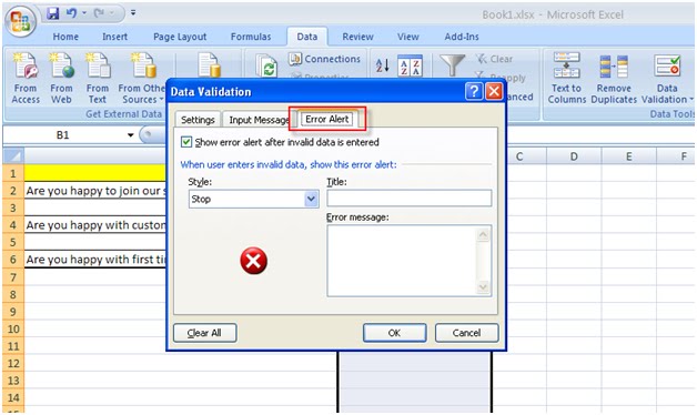 Amazing Information to Explore: How to Create Messages in Excel –Part 3