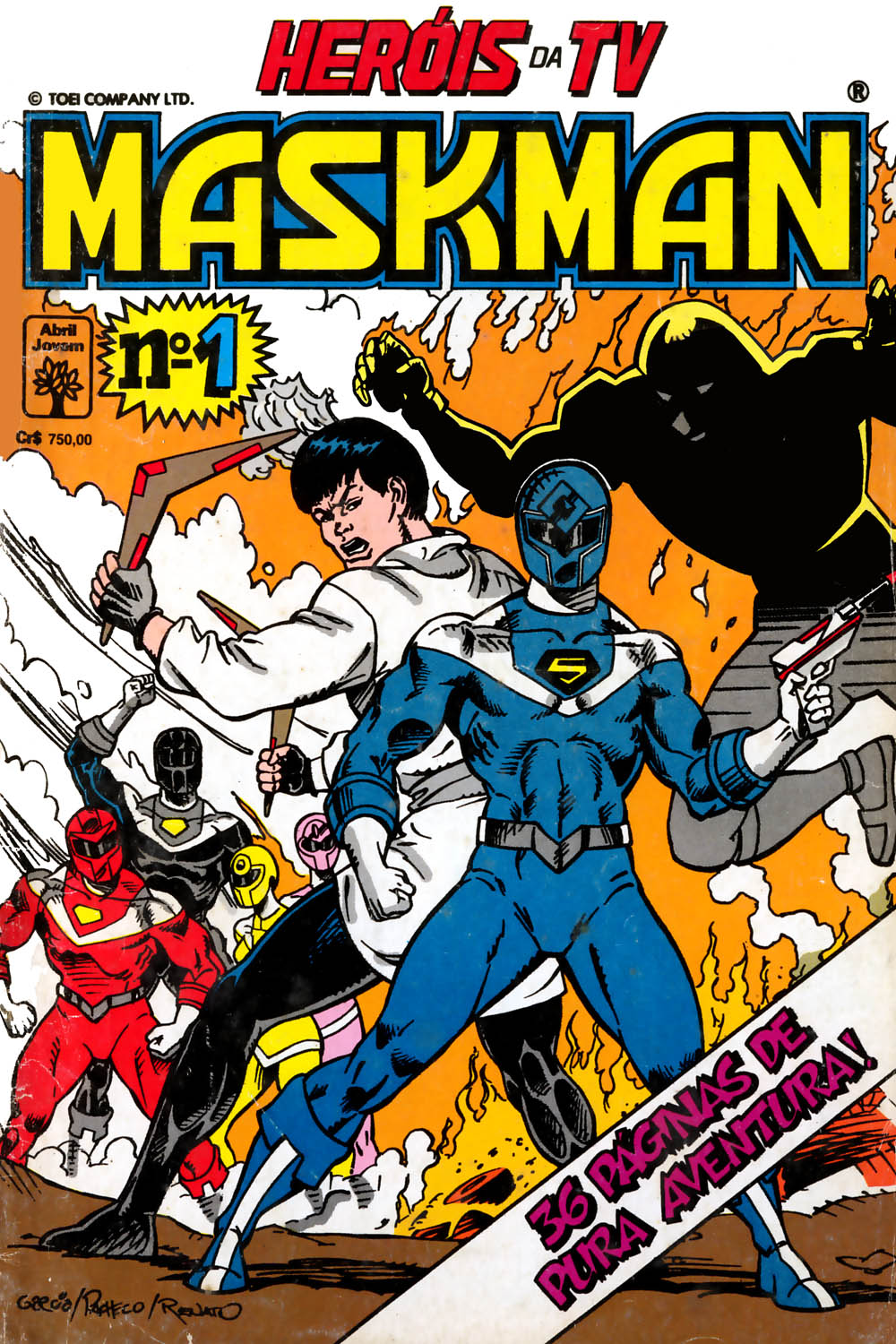 Histórias em quadrinhos baseadas em tokusatsu publicadas no Brasil