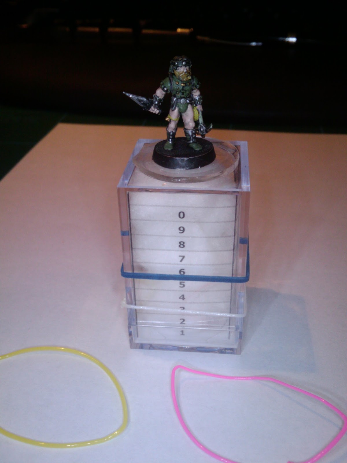 d4d6d8d10d12d20: Elevation and Depth Marker : How To