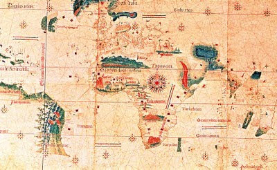 MESTRE JOÃO - História da Astronomia e Astronáutica: O primeiro mapa-múndi