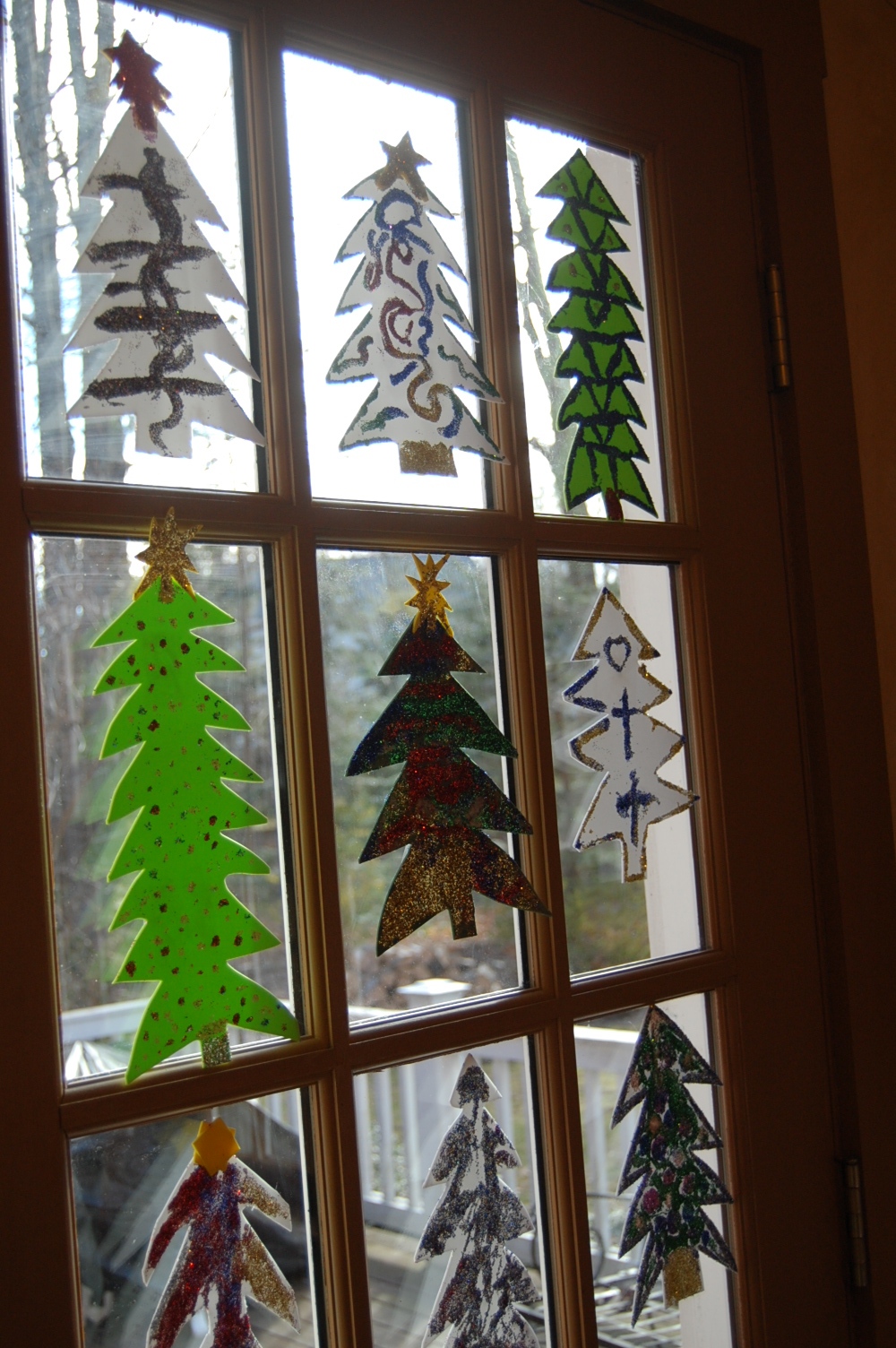 Over the Moon with Joy: Glittery Christmas Craft Idea