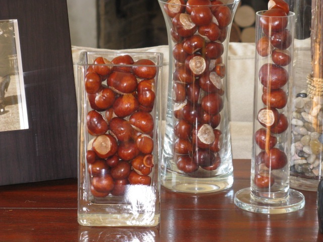 Lime Post: Natural chestnut decor and chestnut crafts