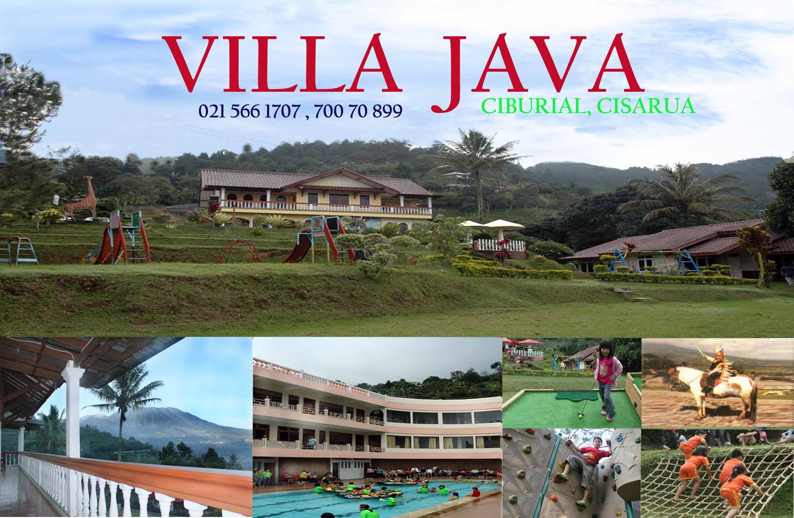 penginapan di Puncak VILLA JAVA