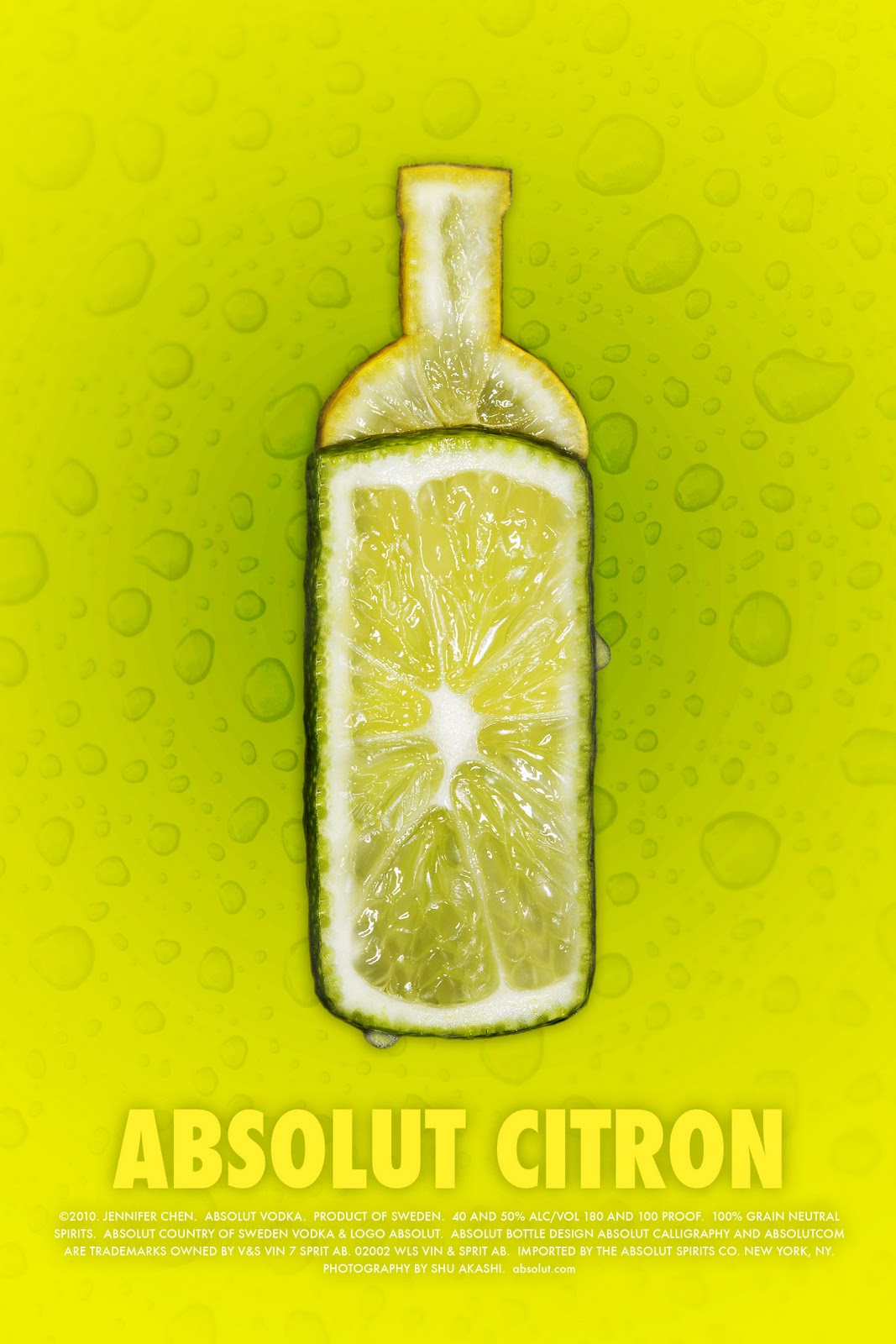 HELLO, HAPPY LOVE: Absolut Vodka: Absolut Citron