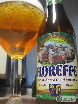 Latvian Beer: Lefebvre Floreffe Blonde