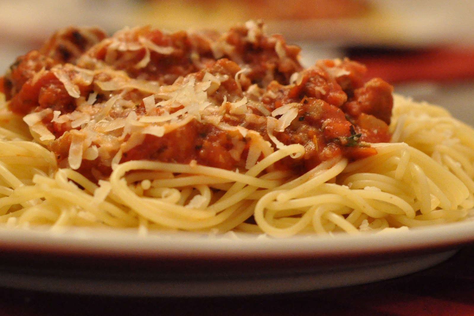 a {day} with lil mama stuart: Food + Foto Week 4: Spaghetti and Meat ...