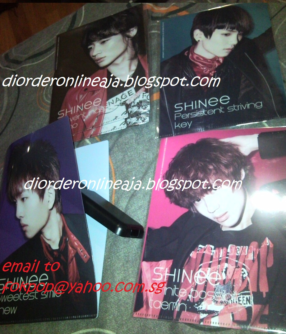 crave for KPOP item? --> di OrderOnlineAja Yuk! ^_^: SHINee