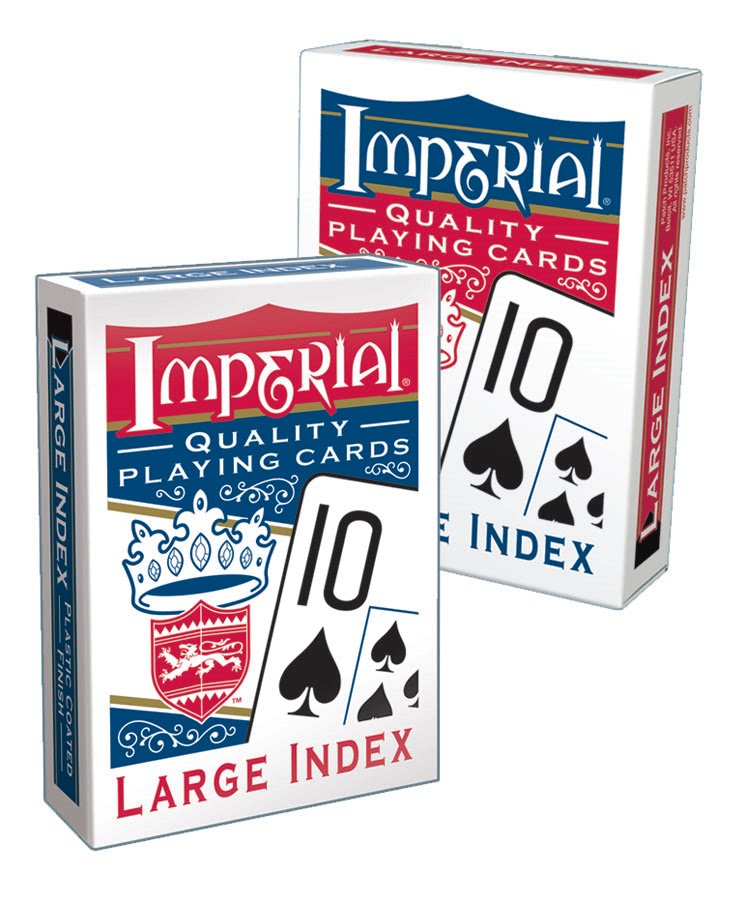 Outset Media - games, puzzles and a whole lot more!: Imperial Playing Cards
