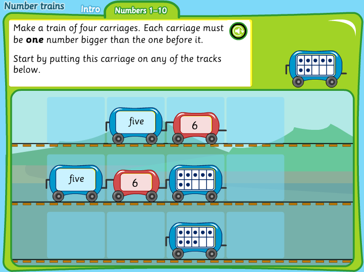 EDF1126 - Web 2.0 and Learning Objects: Learning Objects - Number Trains