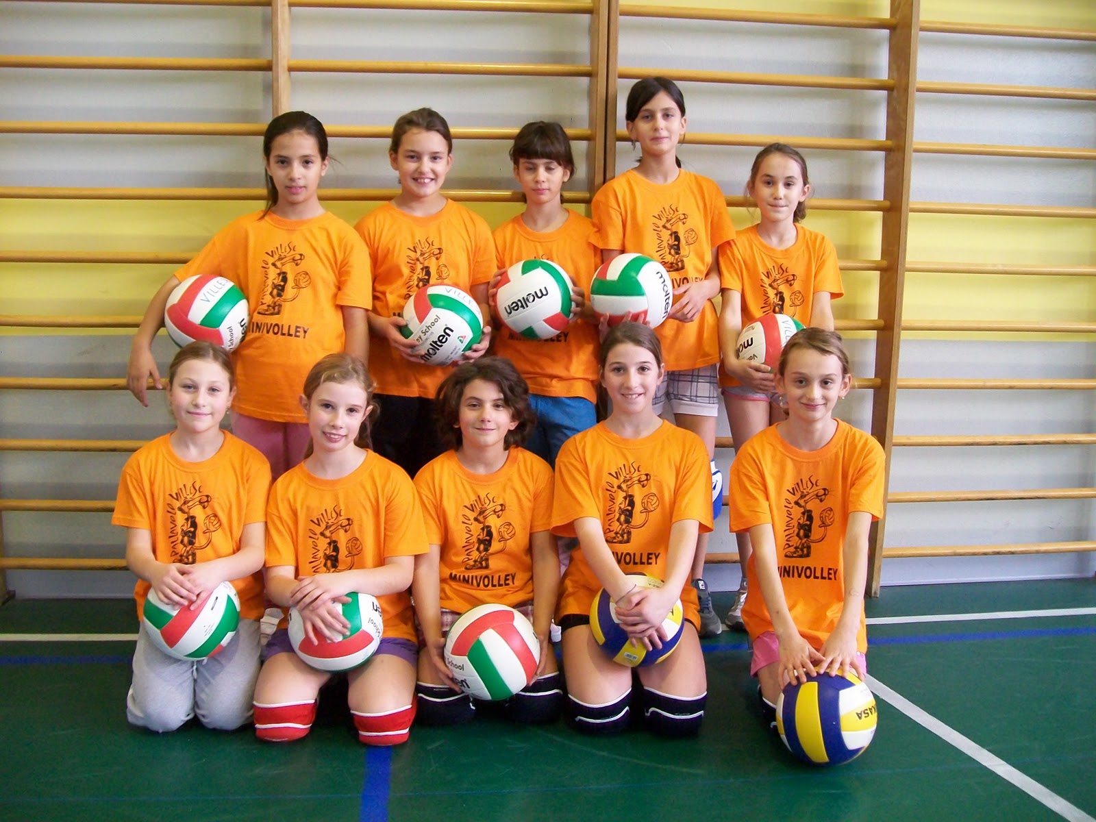 tutti assolti: MINIVOLLEY
