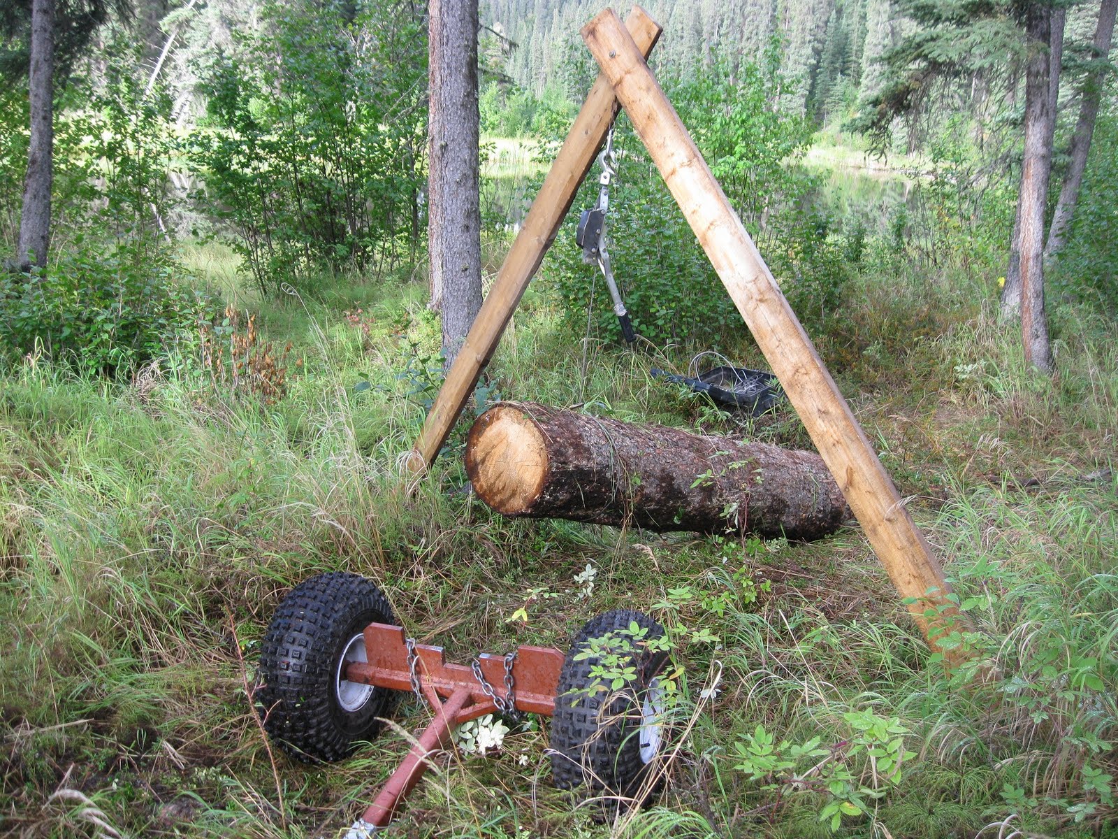 The Final Frontier: Log hauler