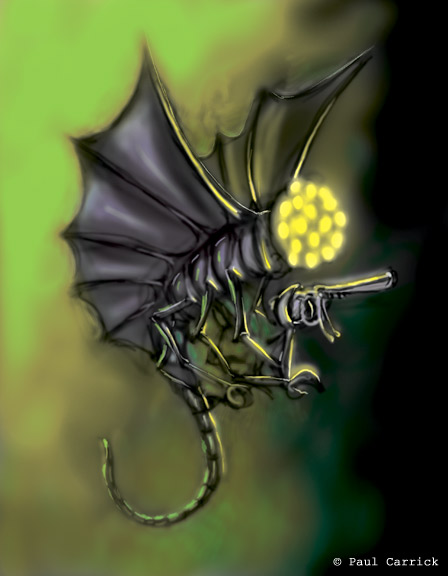 A Sad Day On Yuggoth: Mi-Go Art