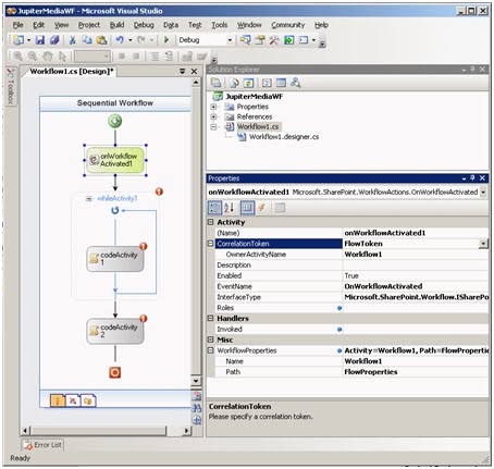 SharePoint blog: Simple workflow using WindowsWorkflowFoundation using visual studio 2005 for ...