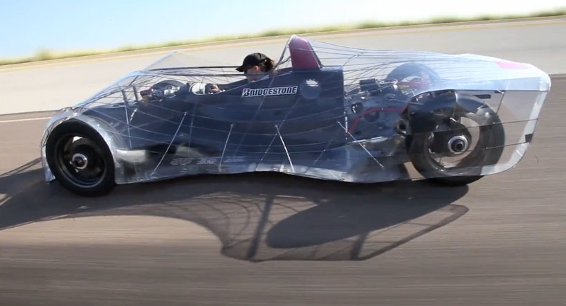 Naked Design: ultra efficient racing car