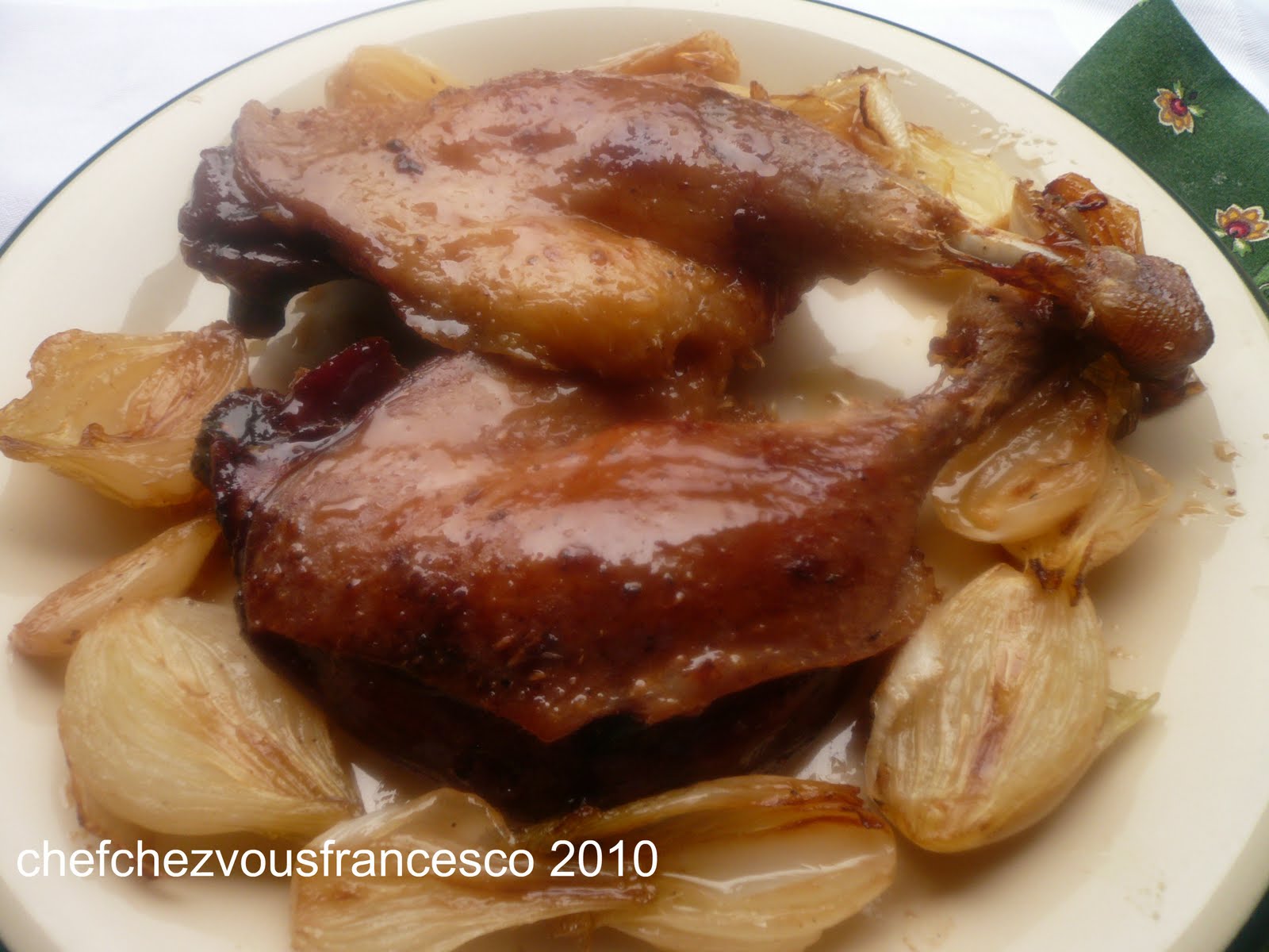 Chefchezvous: Anatra confit al miele speziato
