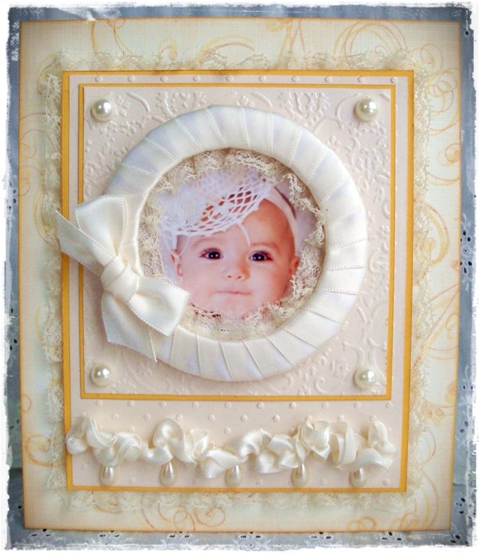 Craftily Yours: You've got the cutest little baby face!