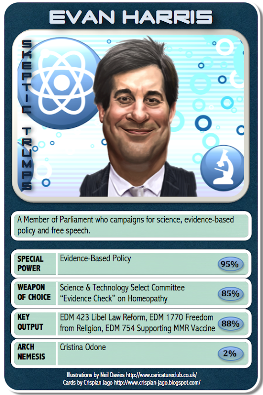 The Reason Stick: Skeptic Trumps: Evan Harris