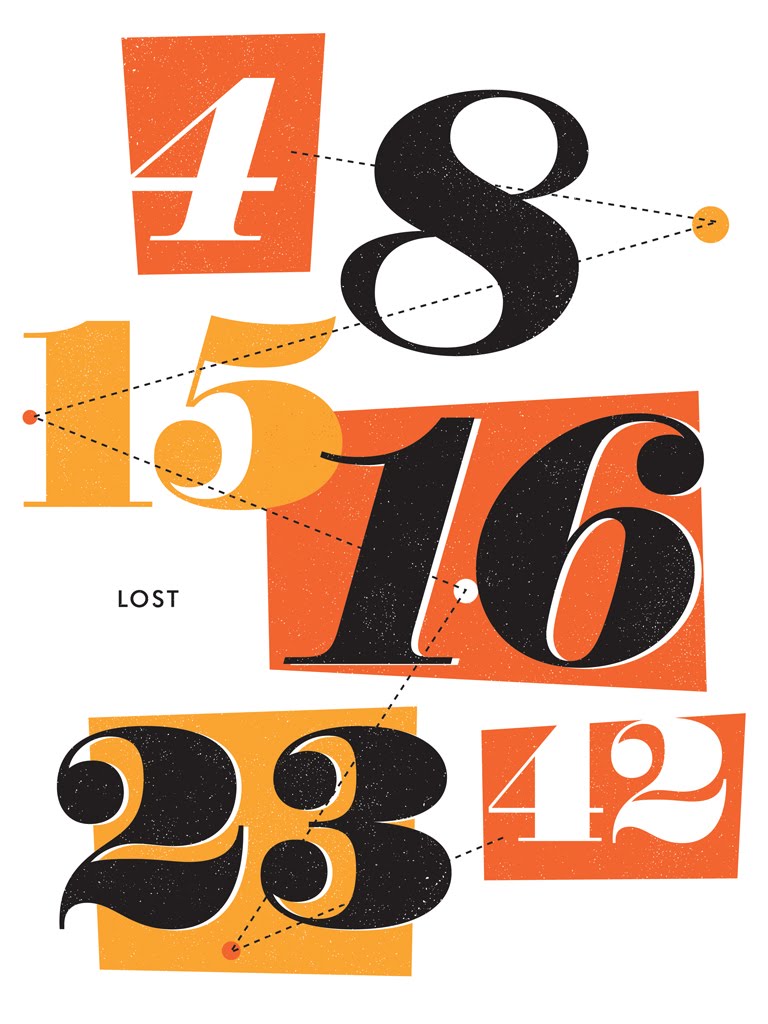 Flyer Goodness: LOST screenprint posters by Ty Mattson now available!