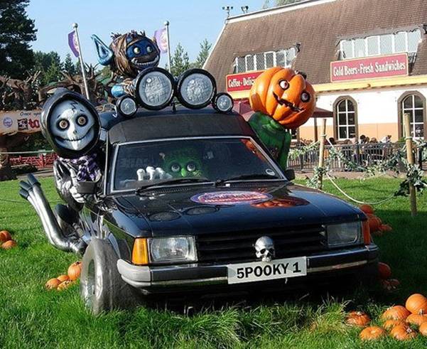 The Horror Car for Halloween:Cars Go