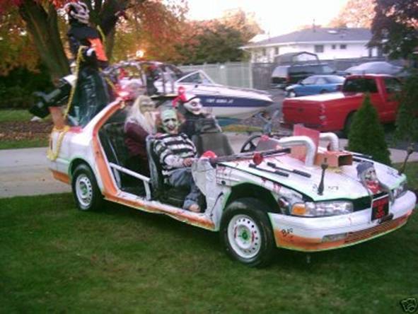 The Horror Car for Halloween:Cars Go