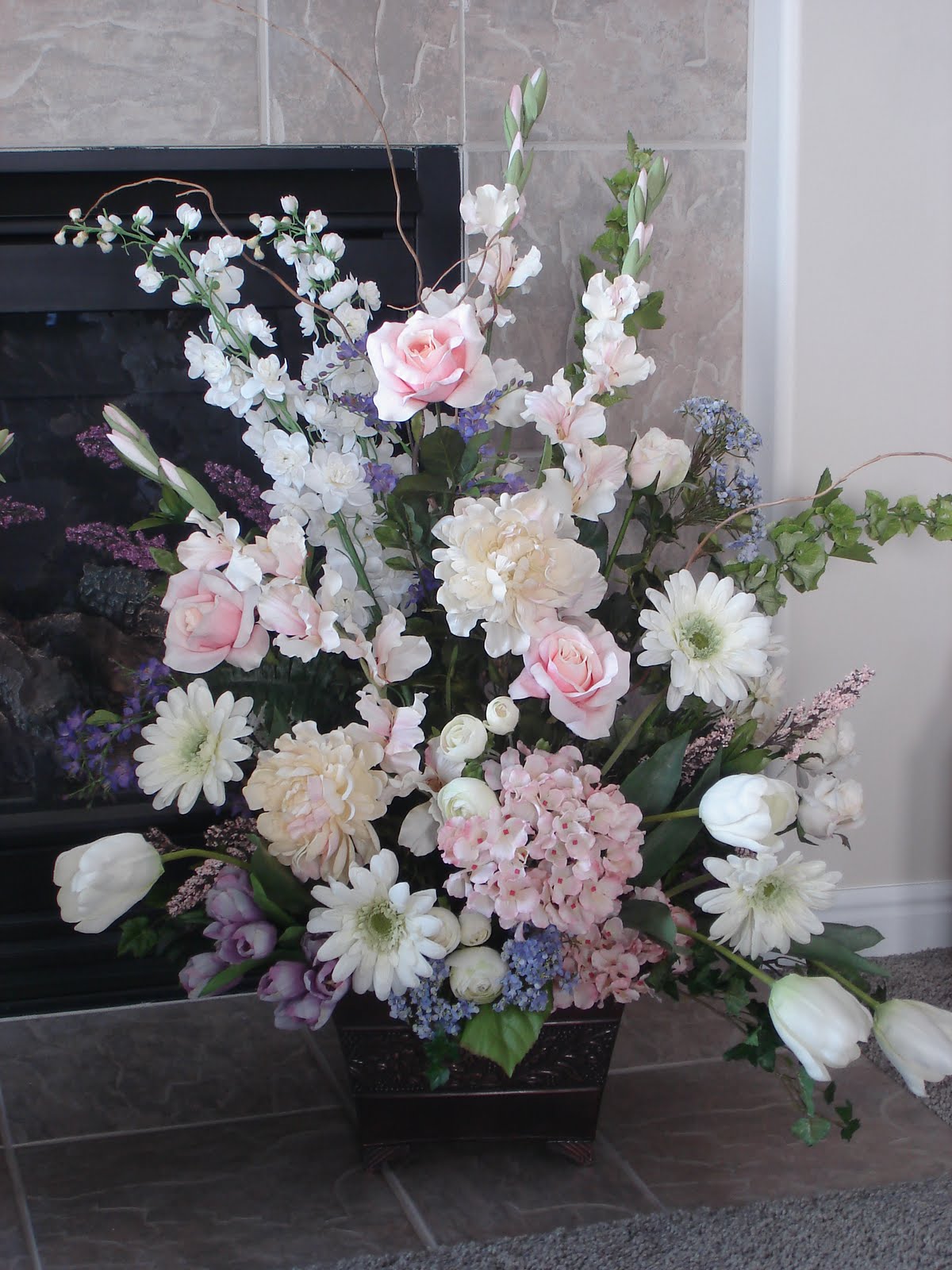 Mulberries Floral Studio: LDS Stake Center Altar Arrangements