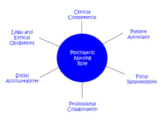 Elements of the professional psychiatric nursing role