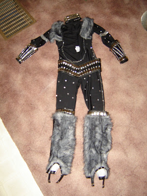 KISS COSTUMES & BOOTS: ERIC CARR CREATURES OF THE NIGHT COSTUME & BOOTS