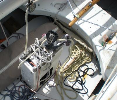 Desert Sea - New Mexico and Southwestern Sailing: Etchells disassembly ...