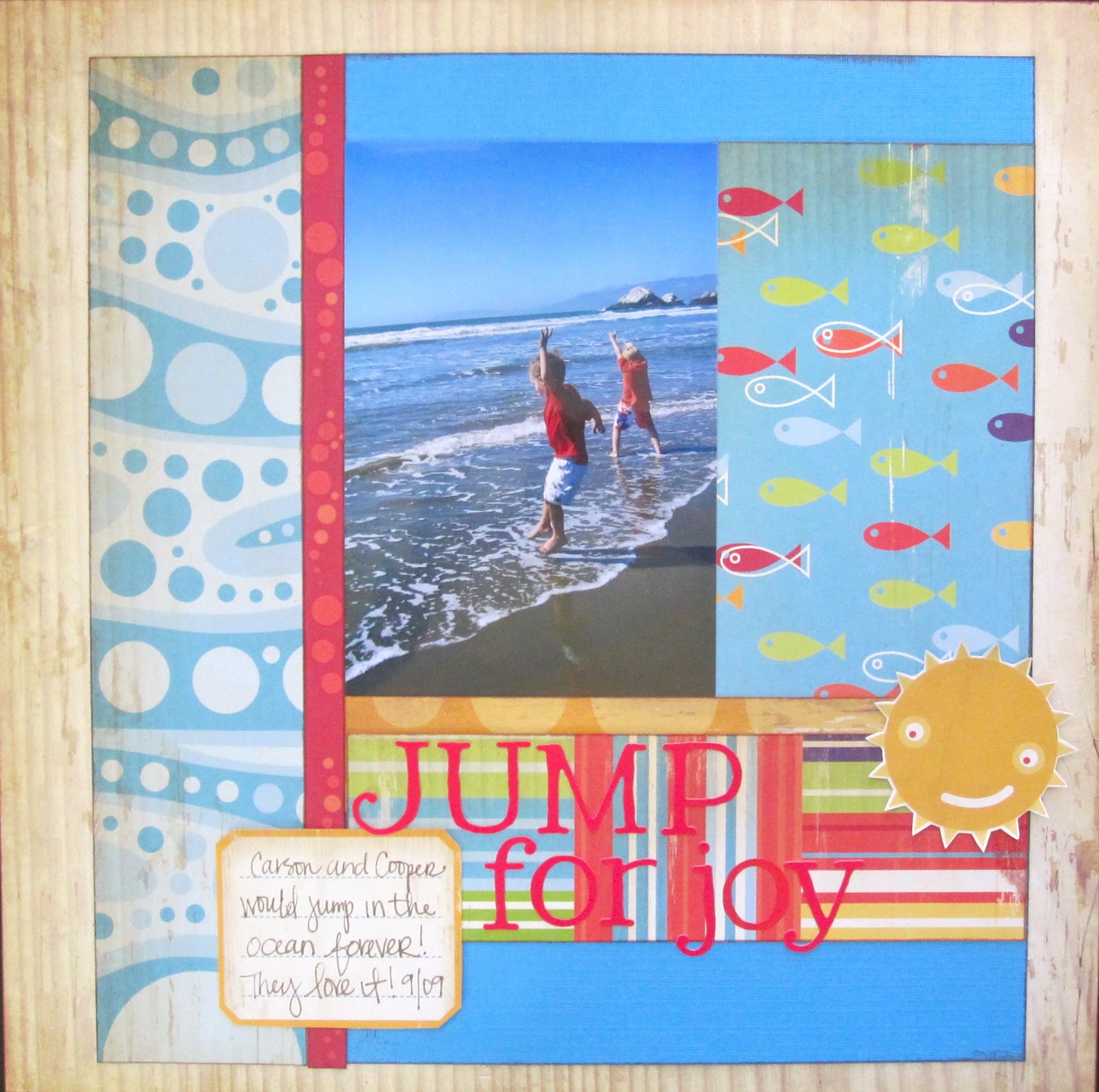 Enjoying Life With 4 Kids: Scrapbook Pages