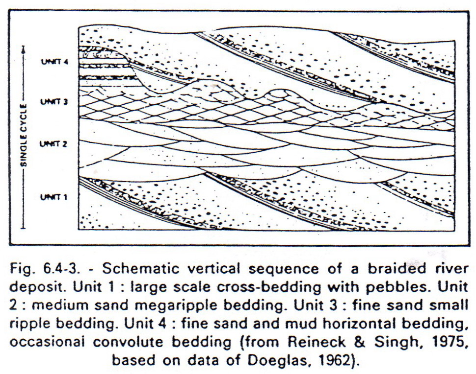 sedimentologi: LINGKUNGAN FLUVIAL : BRAIDED STREAM