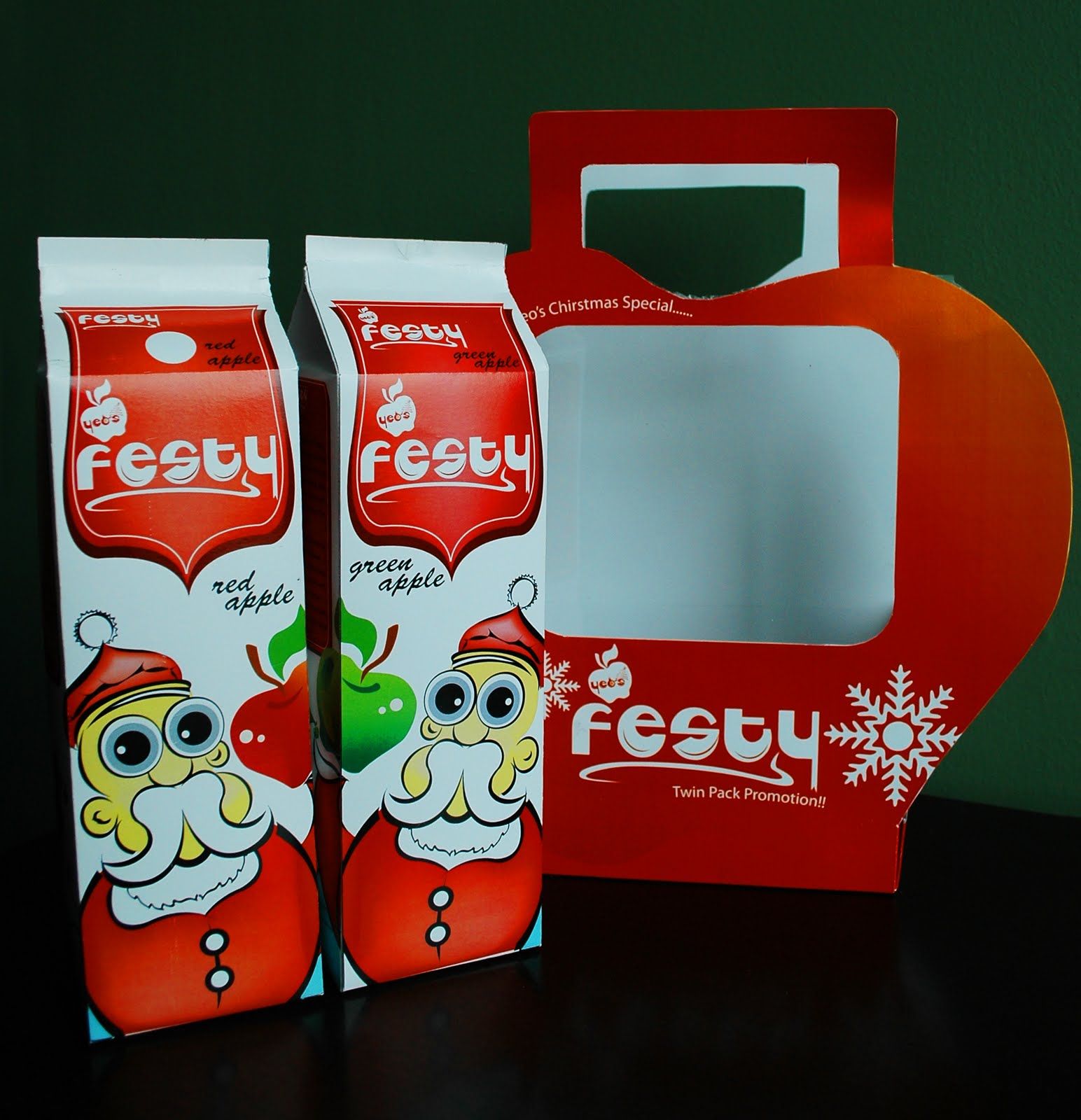 Stevenone: Packaging Assignment - Yeo's Christmas Twin Pack