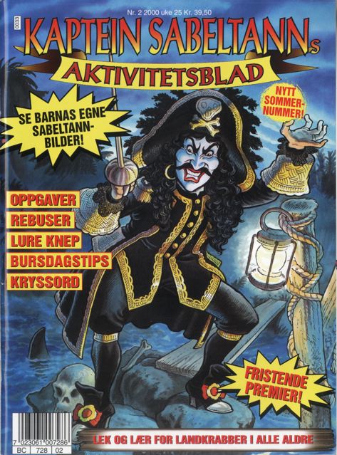 Egil Nyhus: Tegninger til Kaptein Sabeltann