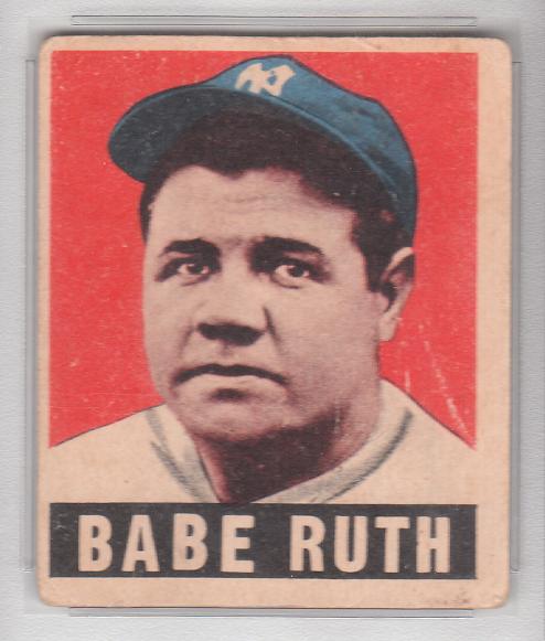 The Baseball Card Store: 1948 Leaf BABE RUTH